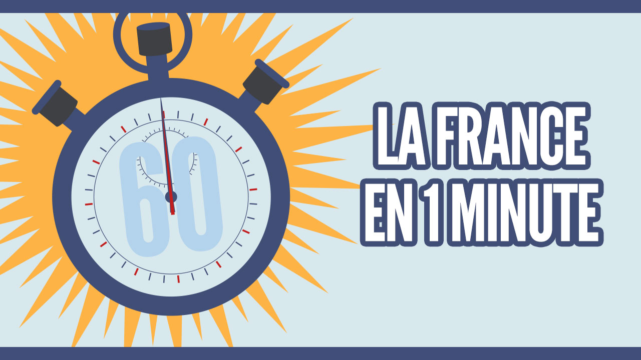Les trucs qui se passent en une minute en France
