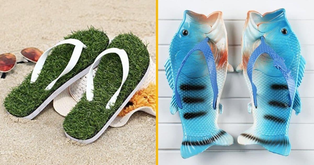 Top 35+ des tongs les plus originales, du swag aux pieds