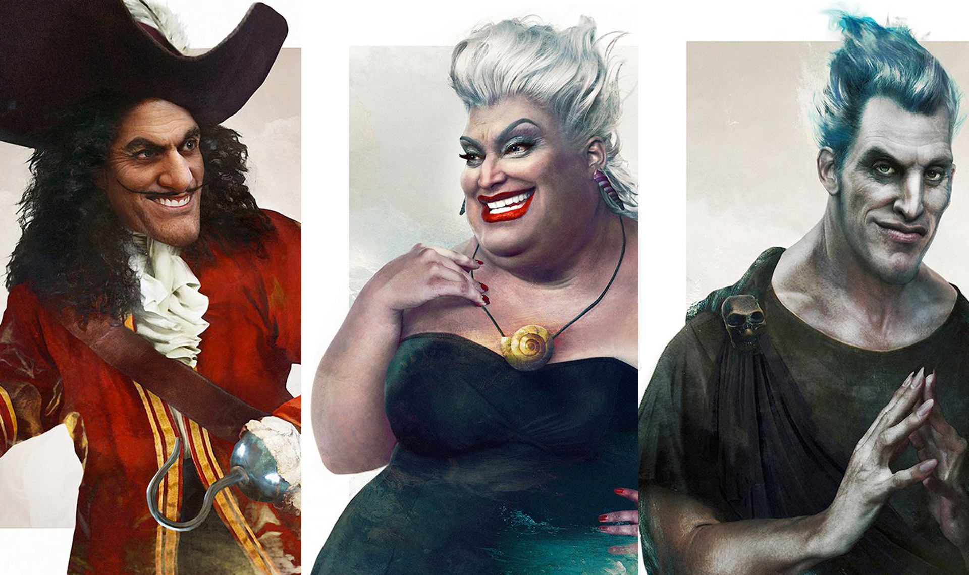 Top 6 des méchants de Disney en portraits ultra-réalistes