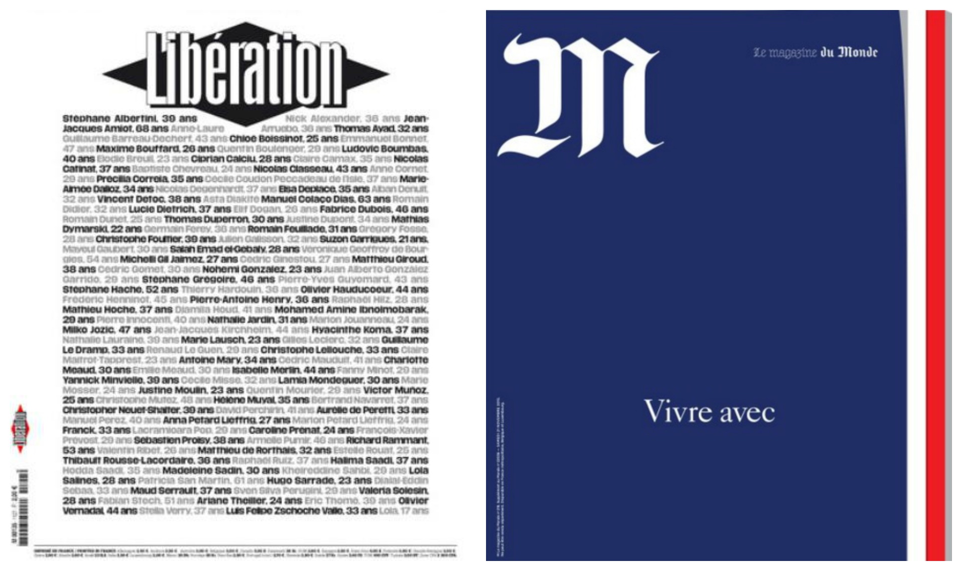 Top 12 des unes de journaux les plus marquantes après les attentats de ...
