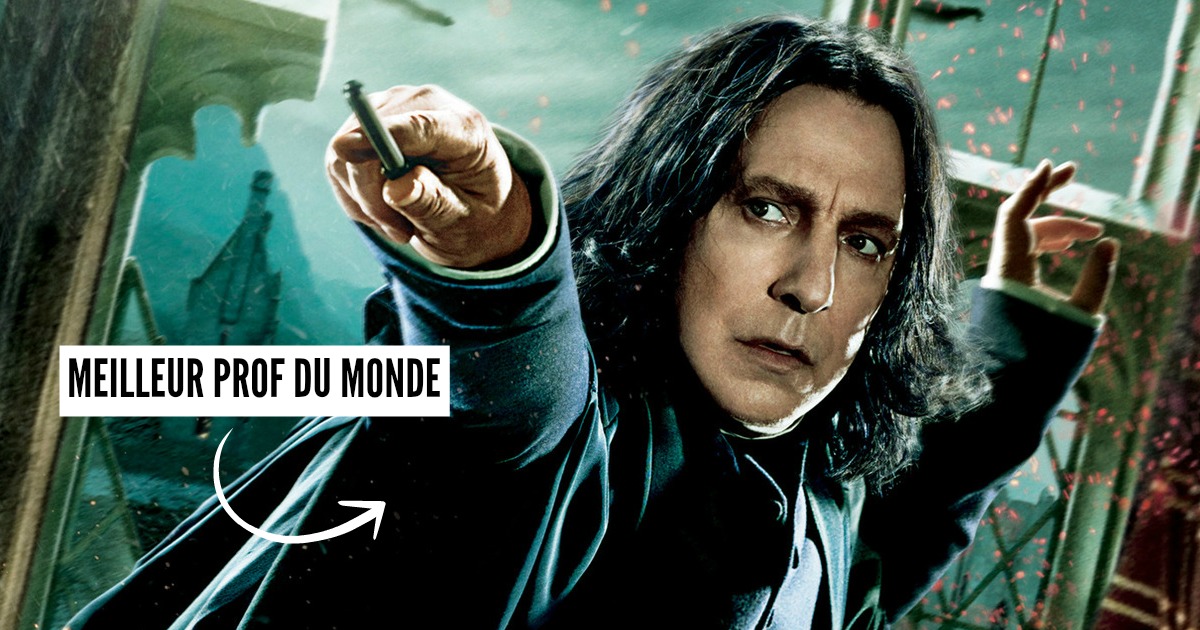 Top 10 des preuves que Severus Rogue est le meilleur prof de Poudlard ...