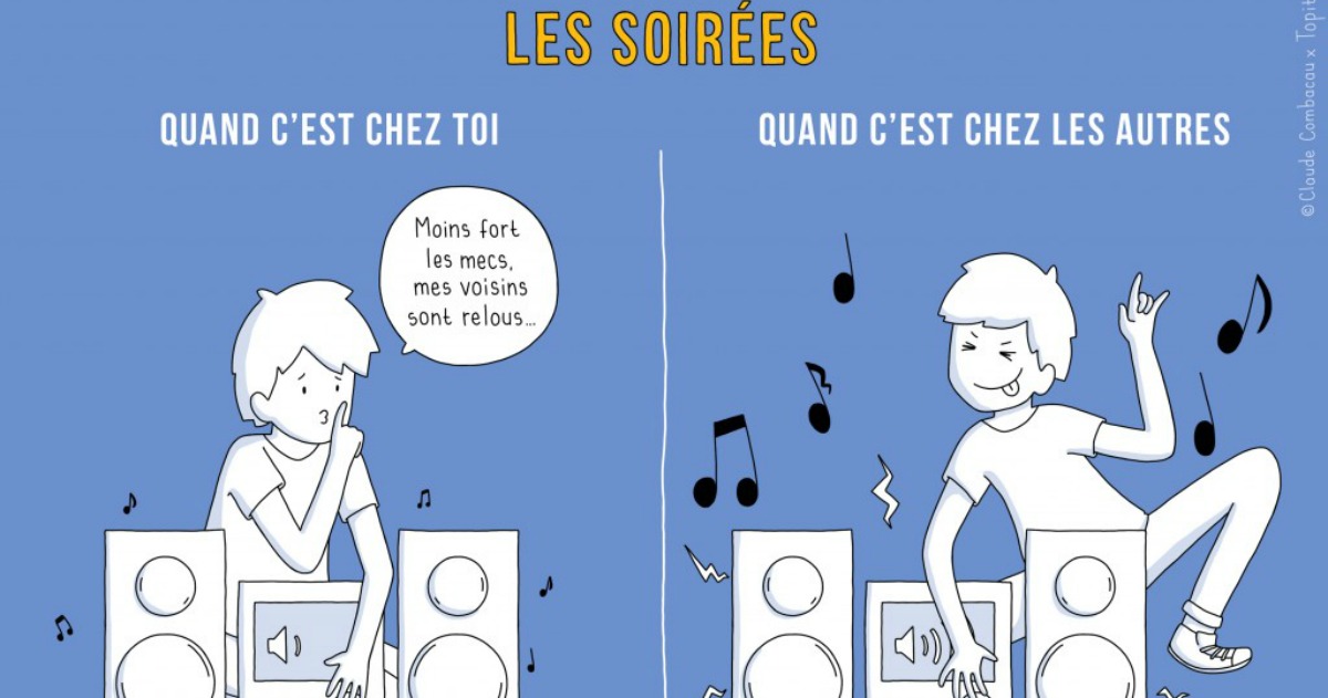 Top 10 des différences entre une soirée chez toi et une soirée chez un ...