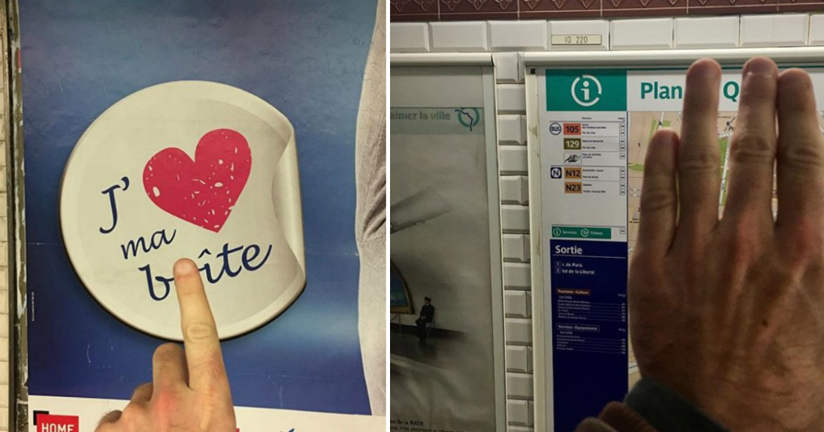 Top 15 des trucs qui changent de sens avec un doigt, par Mon doigt dans ...