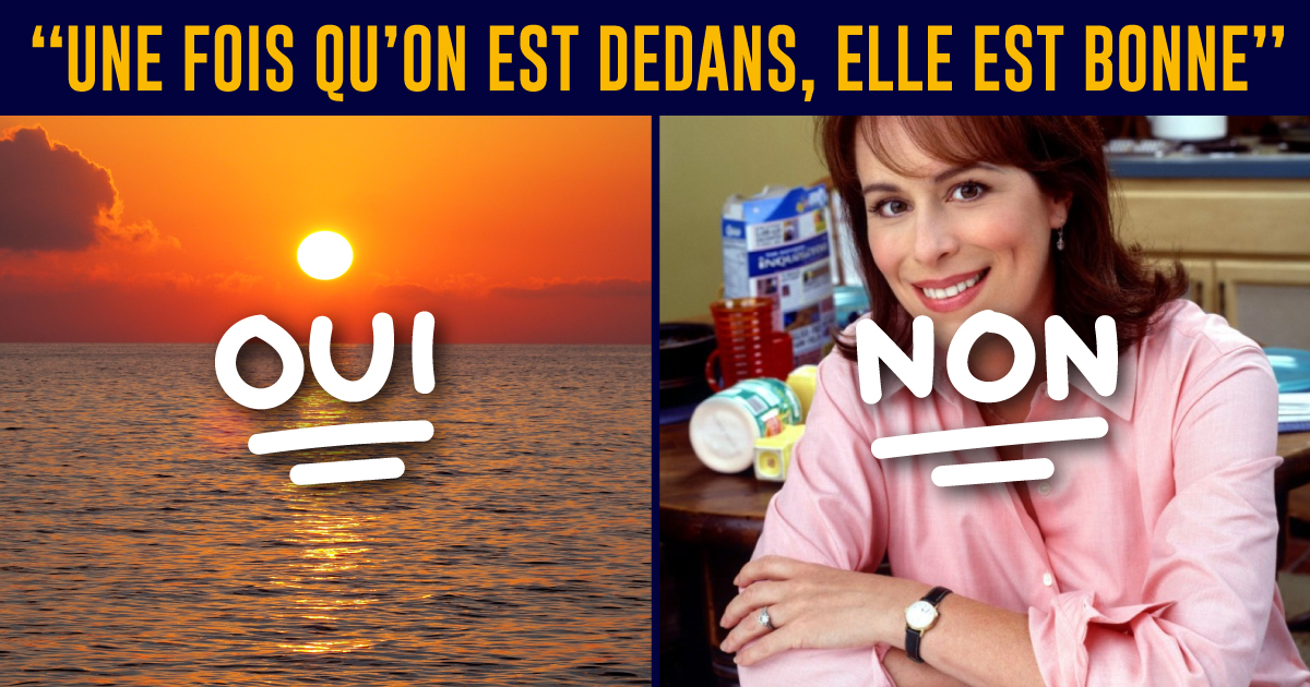 Top 17 des trucs que tu peux dire de la mer, mais pas de ta mère