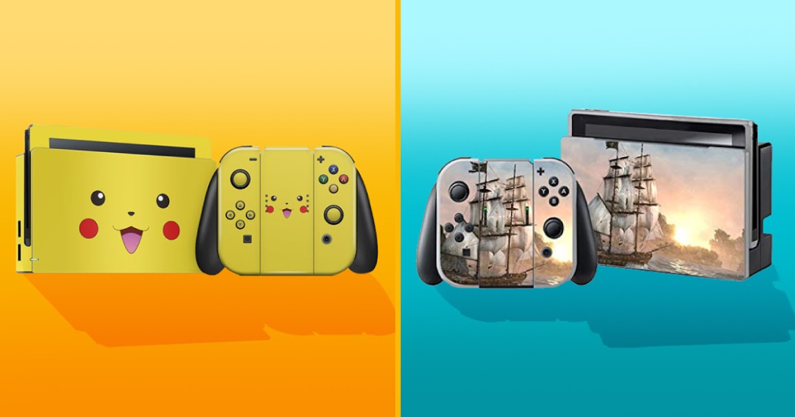 Top 25+ des stickers pour Nintendo Switch les plus stylés