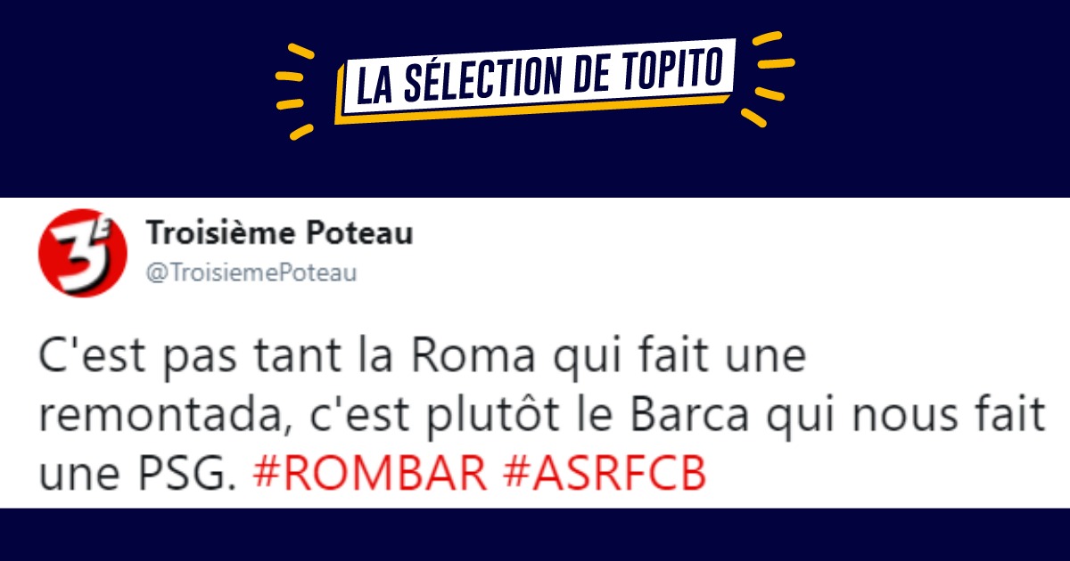 Top 15 des meilleurs tweets sur le match d’hier, l’AS Rome a éliminé le ...