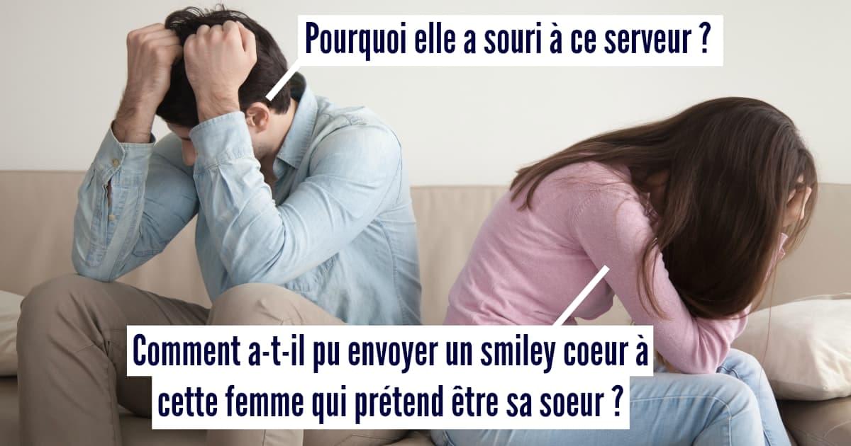 Top 20 des signes que t’es un peu trop jaloux(se), reste stable quand même