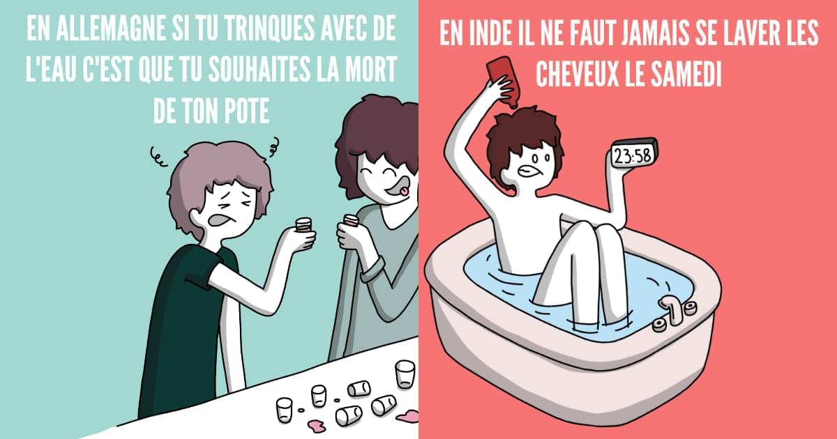 Top 10 des superstitions les plus étranges à travers le monde illustrées