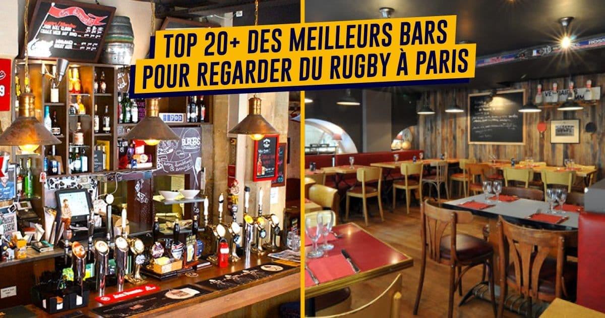 Top 20+ des meilleurs bars pour regarder du rugby à Paris