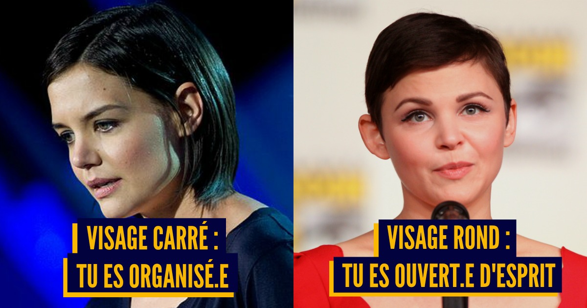Top 10 des illustrations sur les différentes formes de visage et ce que ...