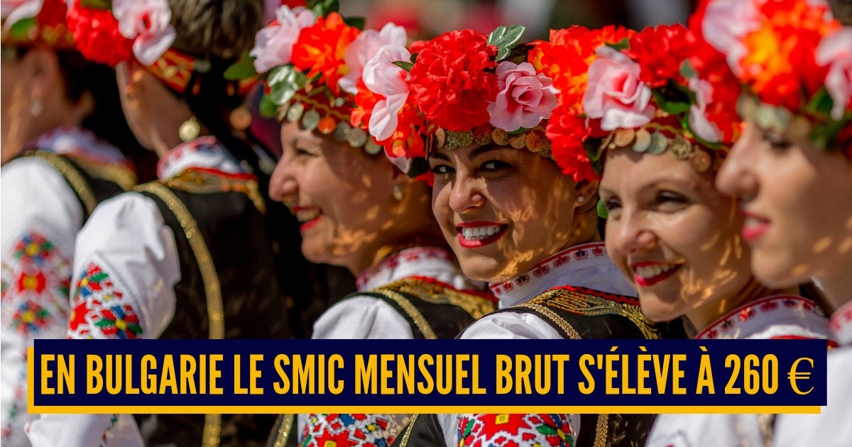 Top 10 des différents SMICS en Europe du plus élevé au plus pourri