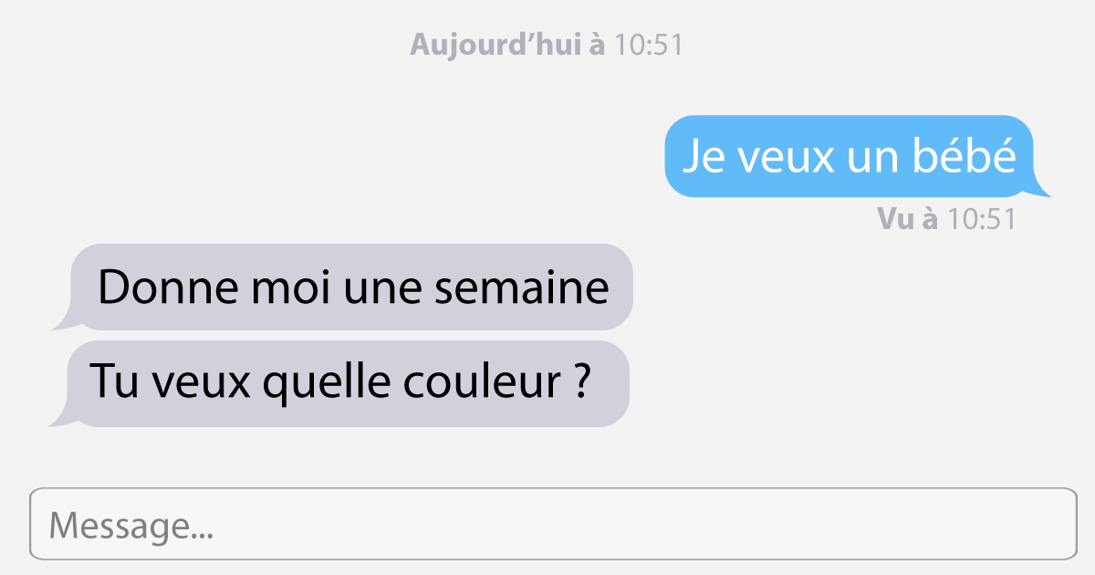 Top 12 des meilleures réponses au sms « je veux un bébé », pour bien ...