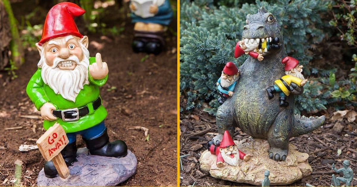 Top 30+ des nains de jardin les plus originaux