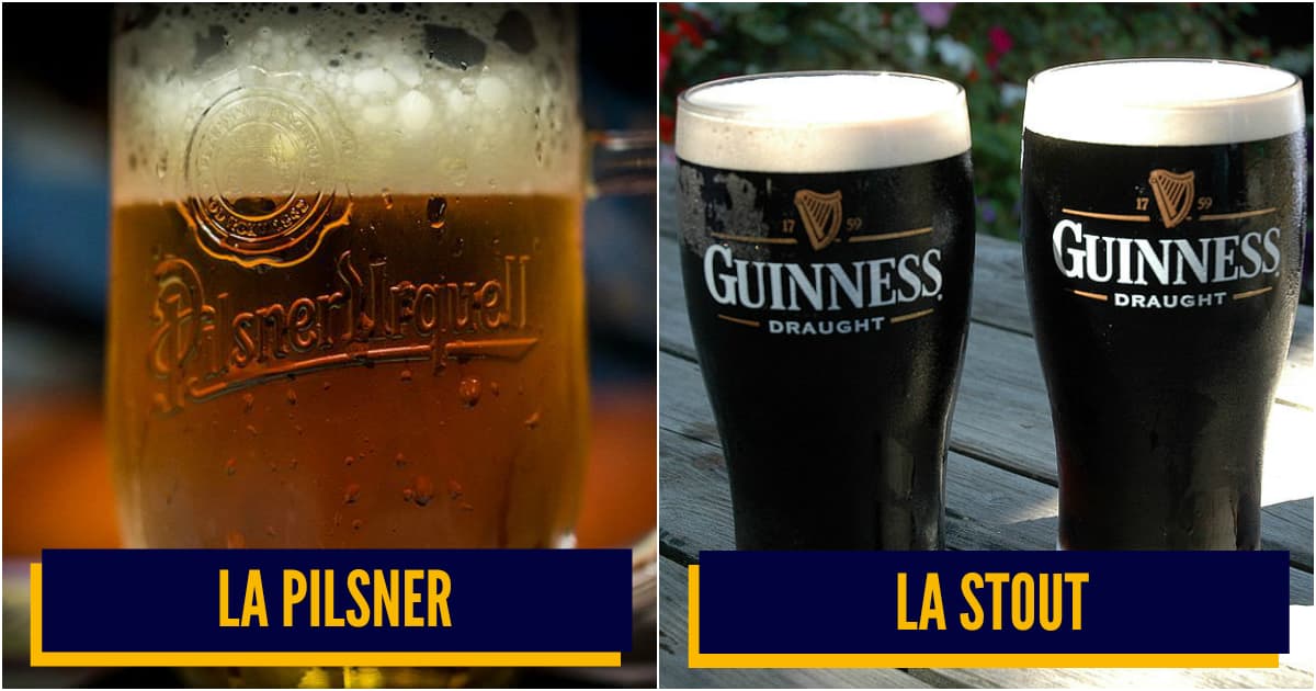 Top 10 des différents types de bières