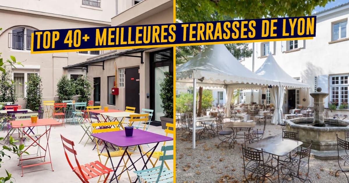 Top 40+ meilleures terrasses de Lyon