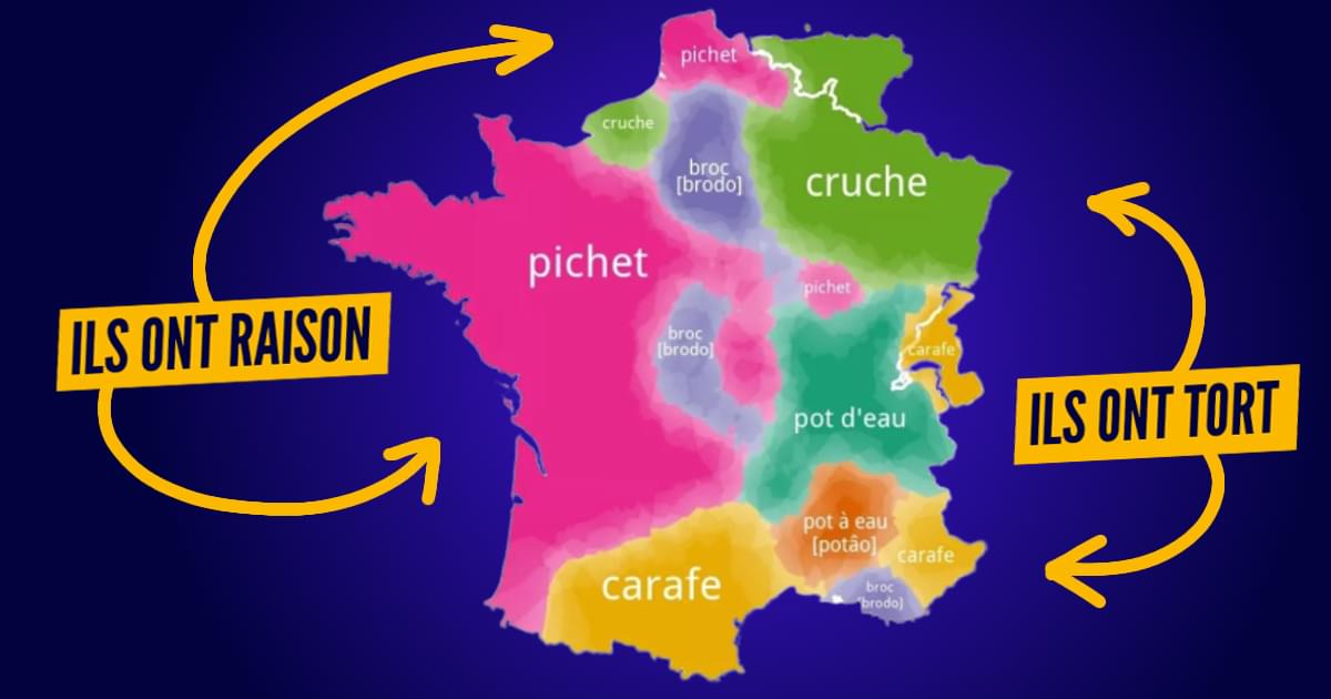 Top 8 des raisons de dire pichet et pas broc, et encore moins carafe ...