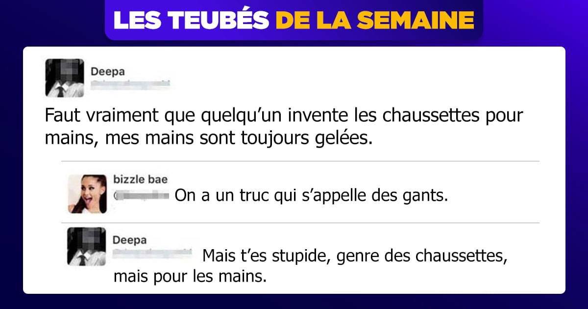 Top 11 des gens les plus teubés de la semaine, épisode 19