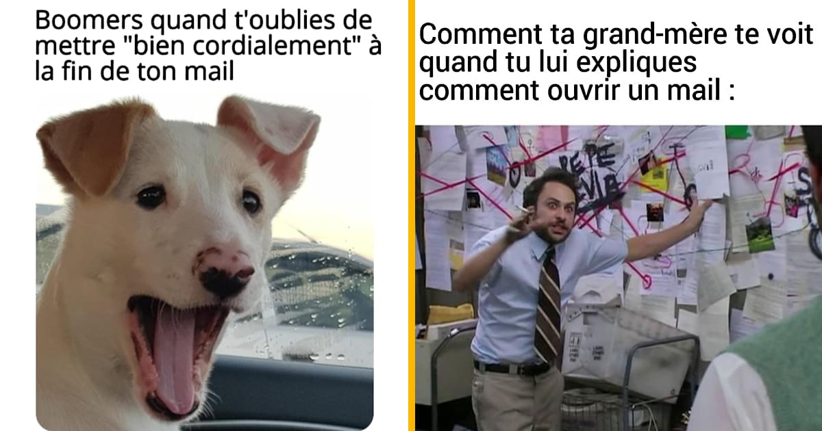 Top 15 des meilleurs memes sur les mails, c’est mieux que les pigeons ...