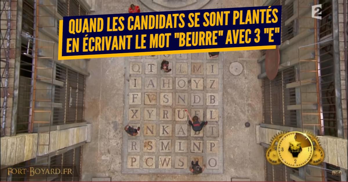 Top 10 des moments les plus gênants de Fort Boyard
