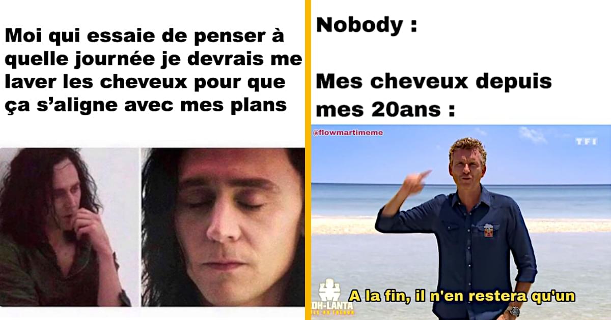 Top 20 des memes les plus drôles sur les cheveux, les poils du crâne