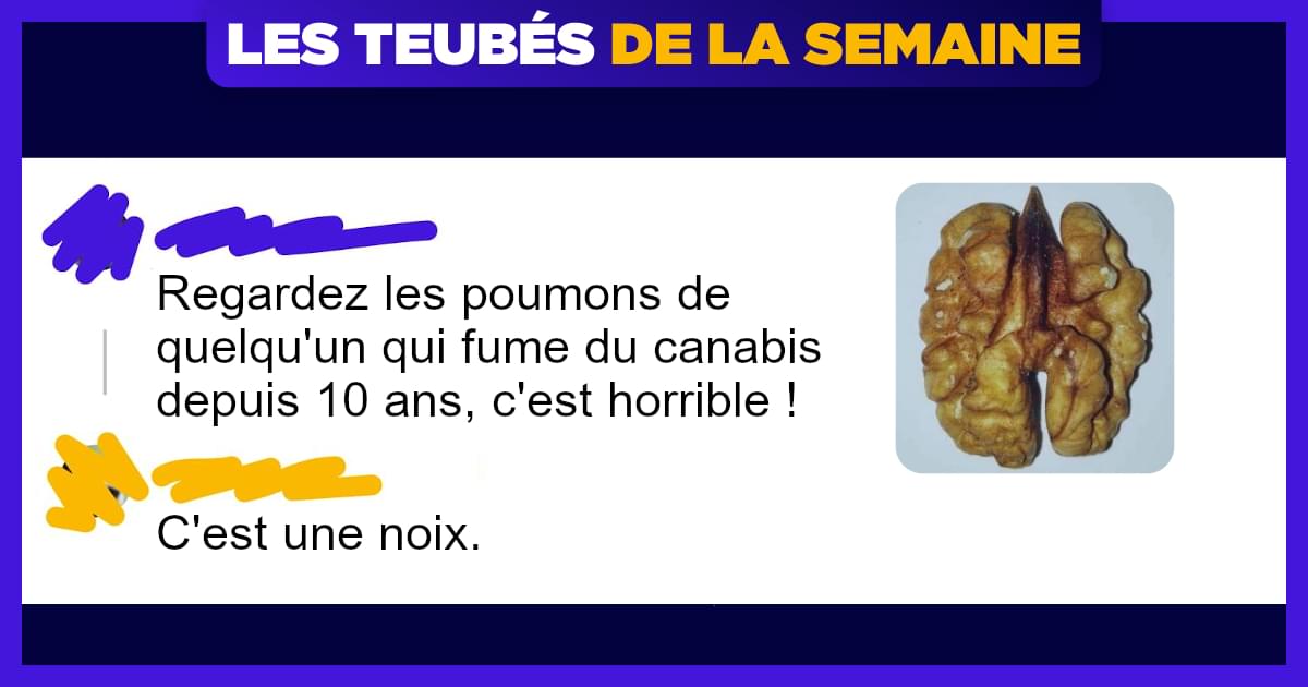 Top 10 des gens les plus teubés de la semaine, épisode 103
