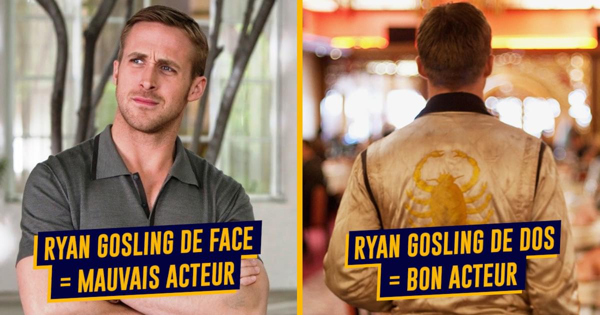 Top 10 des acteurs qui jouent mieux de dos