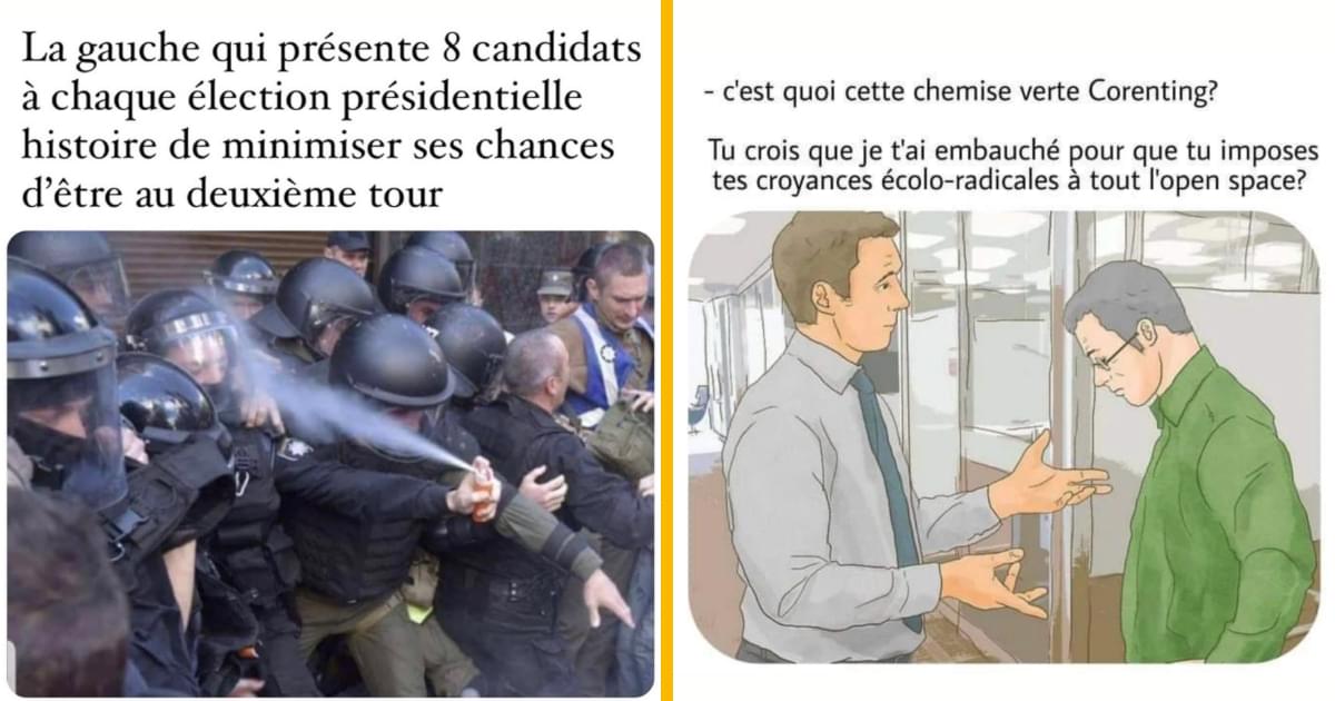 Top 20 des meilleurs memes sur la gauche, ceux qui ont les cheveux sales