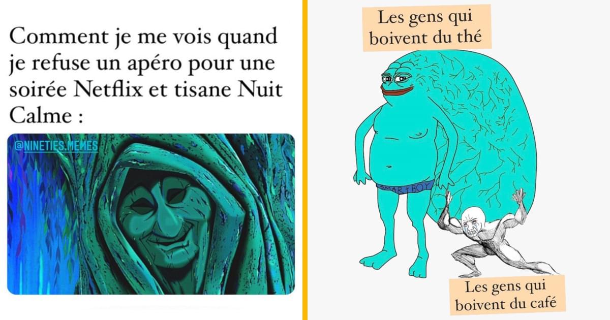 Top 20 des meilleurs memes sur le thé, la boisson de vieux