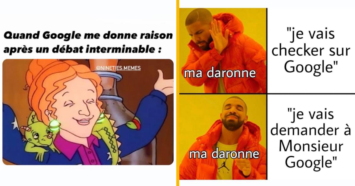 Top 15 des meilleurs memes sur Google, cet ami qui nous connaît trop bien