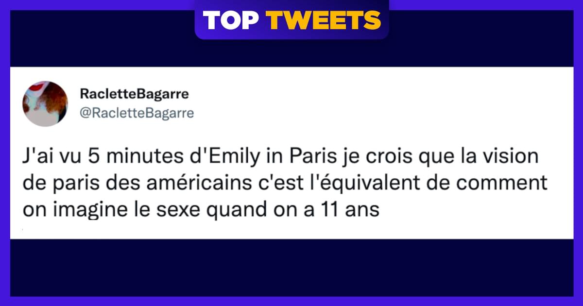 Top 20+ des meilleurs tweets sur la saison 3 de Emily in Paris