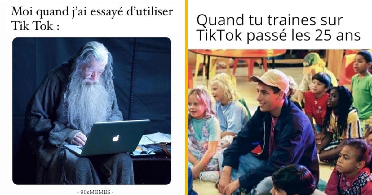Top 15 des meilleurs memes sur TikTok, l’appli des jeunes là