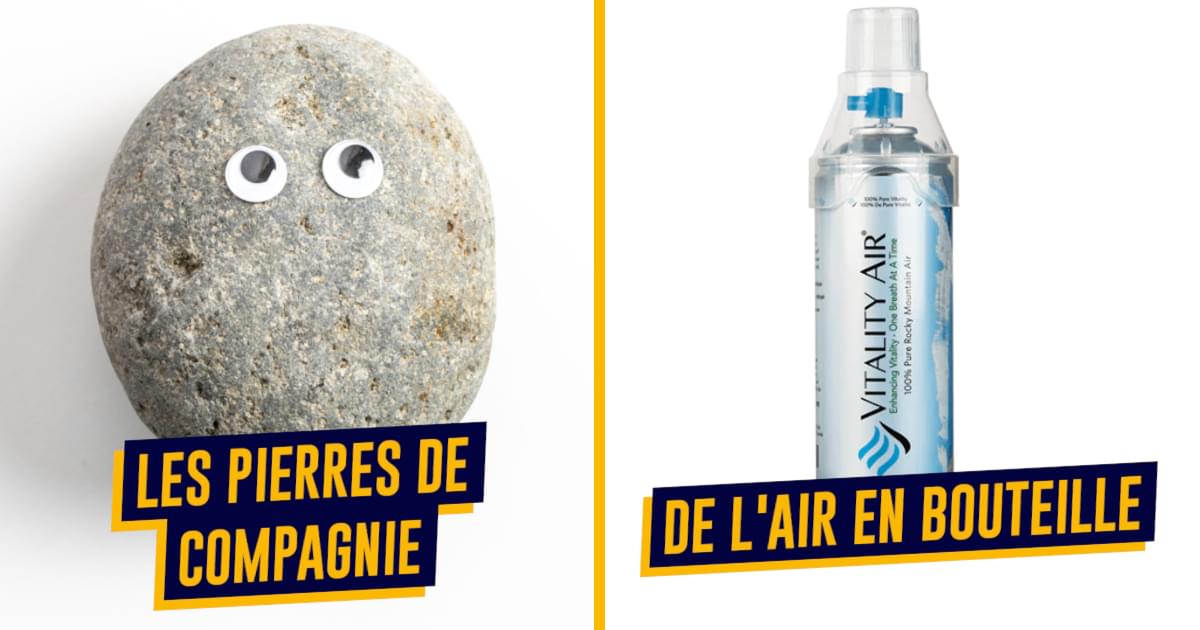 Top 10 des produits qui ont été commercialisés pour des gens teubés