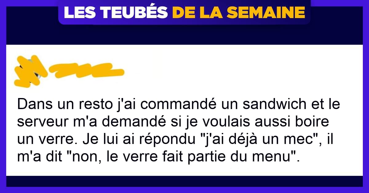 Top 10 des gens les plus teubés de la semaine, épisode 188